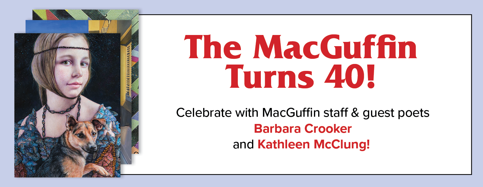 MacGuffin Poetry Month 2024 Reading